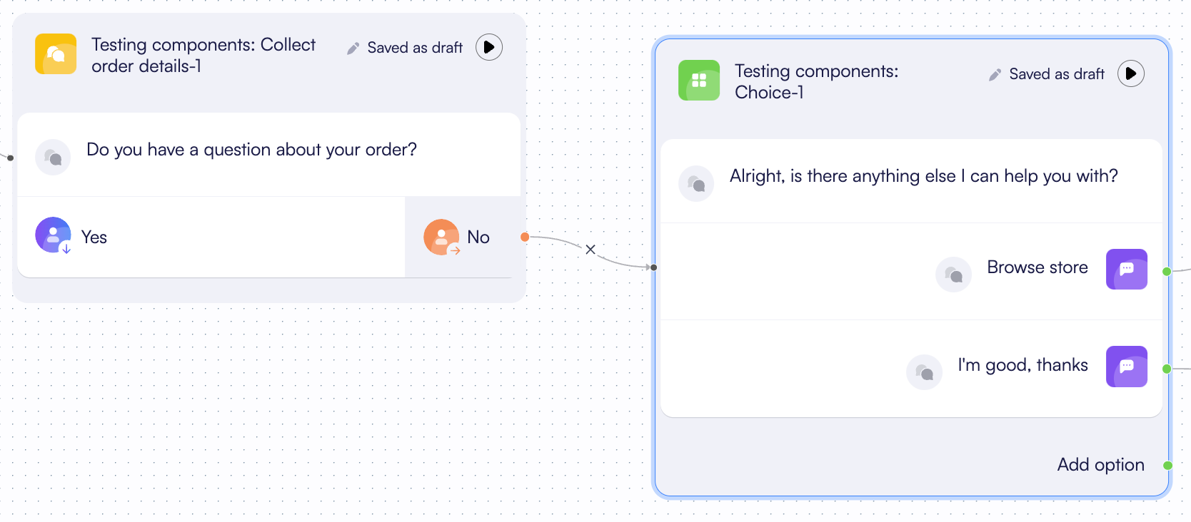 Collect Order Details Component – Rep AI - Help